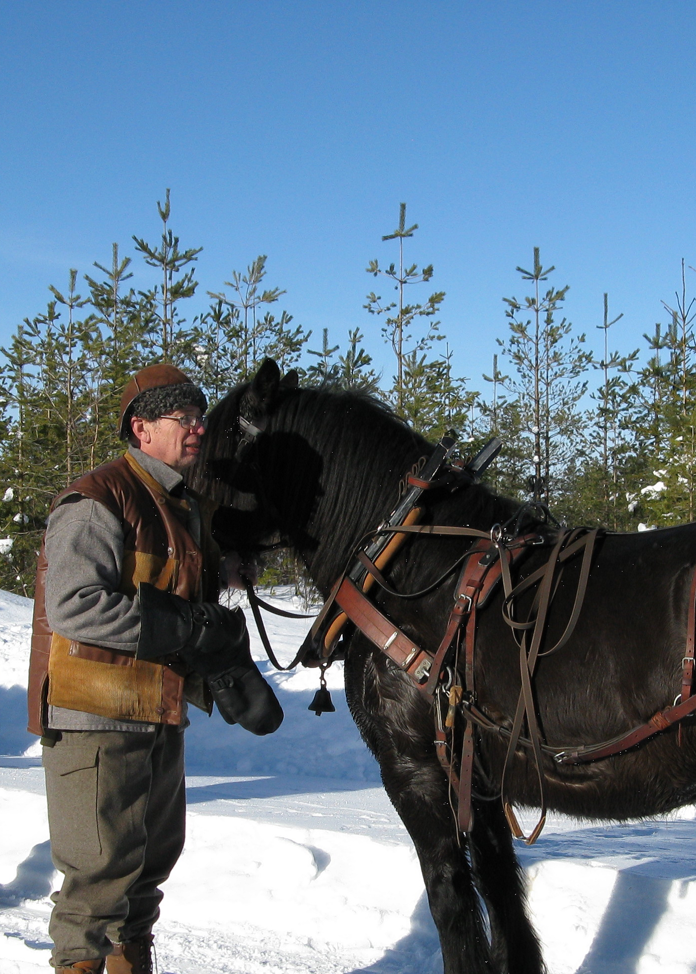 Lars Thunberg med Bell | Yttermalung